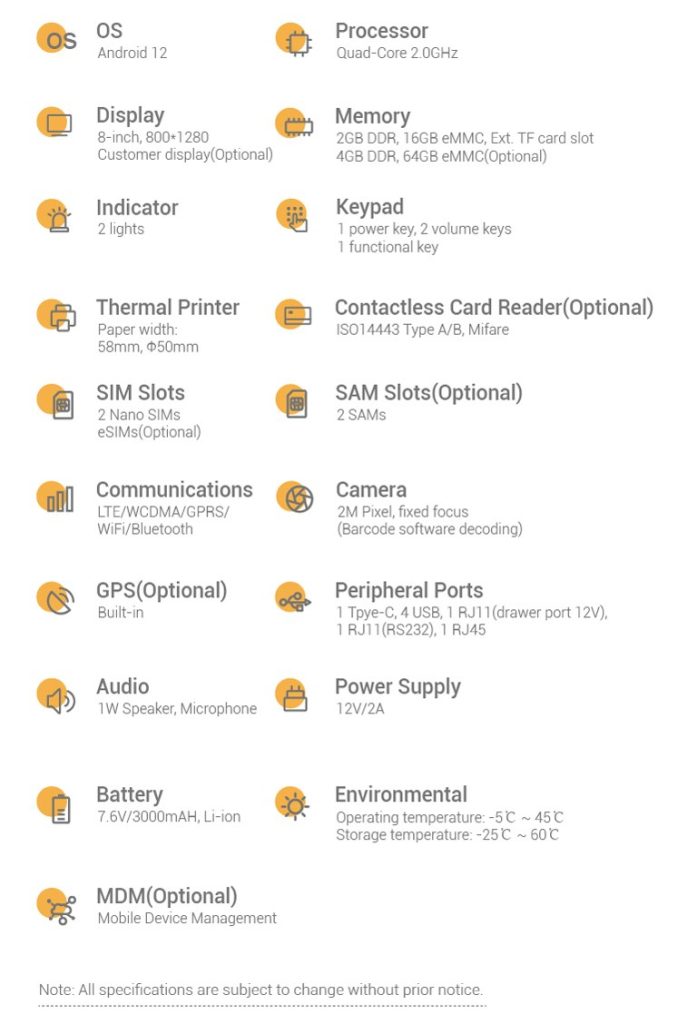 Smart POS Terminal | Telpo M8 - Telpo